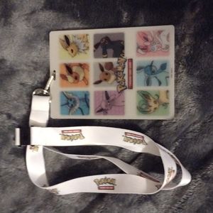Pokemon | Accessories | Pokemon Eevees Evolutions Lanyard Perfect Condition | Poshmark